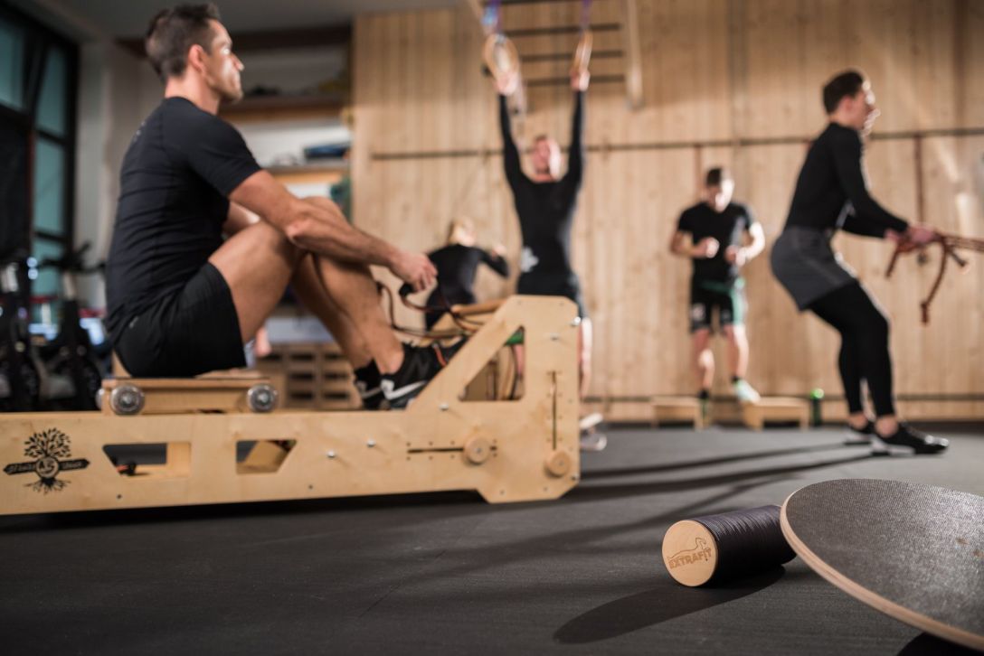 All-Fit Wooden Rower - Strong AS Wood - wooden gym equipment innovations