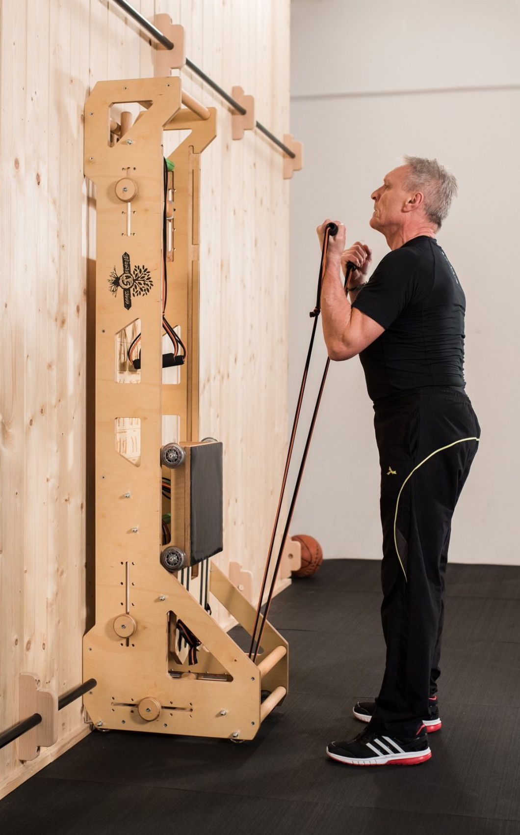 All-Fit Wooden Rower - Strong AS Wood - wooden gym equipment innovations